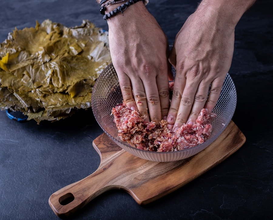 Balkan Recipes: Japrak Recipe (Stuffed Vine Leaves)