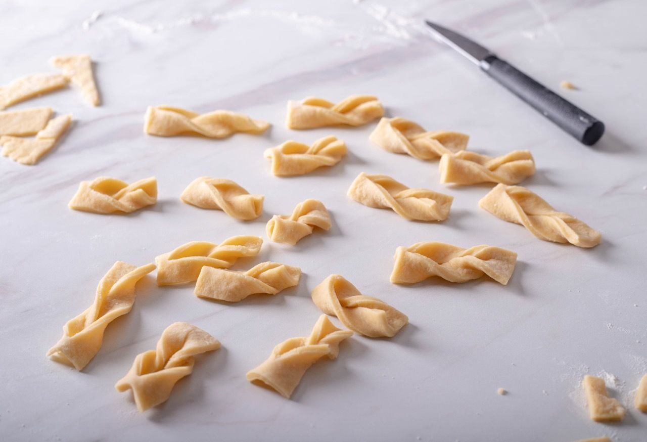 Croatian Kroštule (Sweet Pastry Knots) | Chasing the Donkey