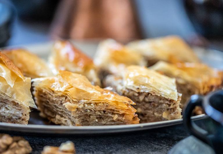Balkan Cooking: Walnut Baklava Recipe (Baklava s Orasima)