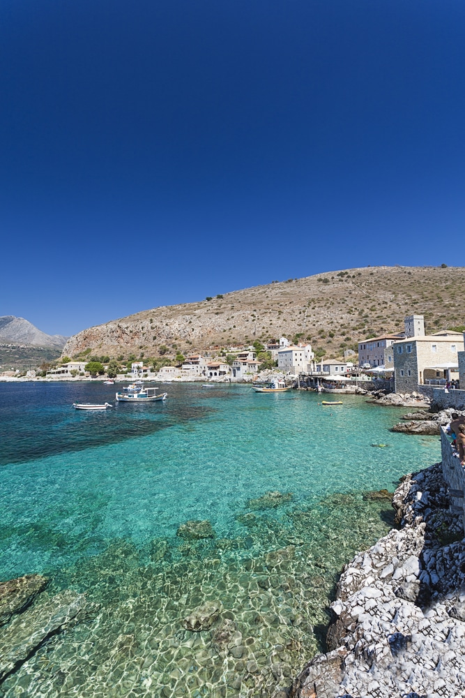 Limeni Greece - A Hidden Fishing Village | Chasing the Donkey