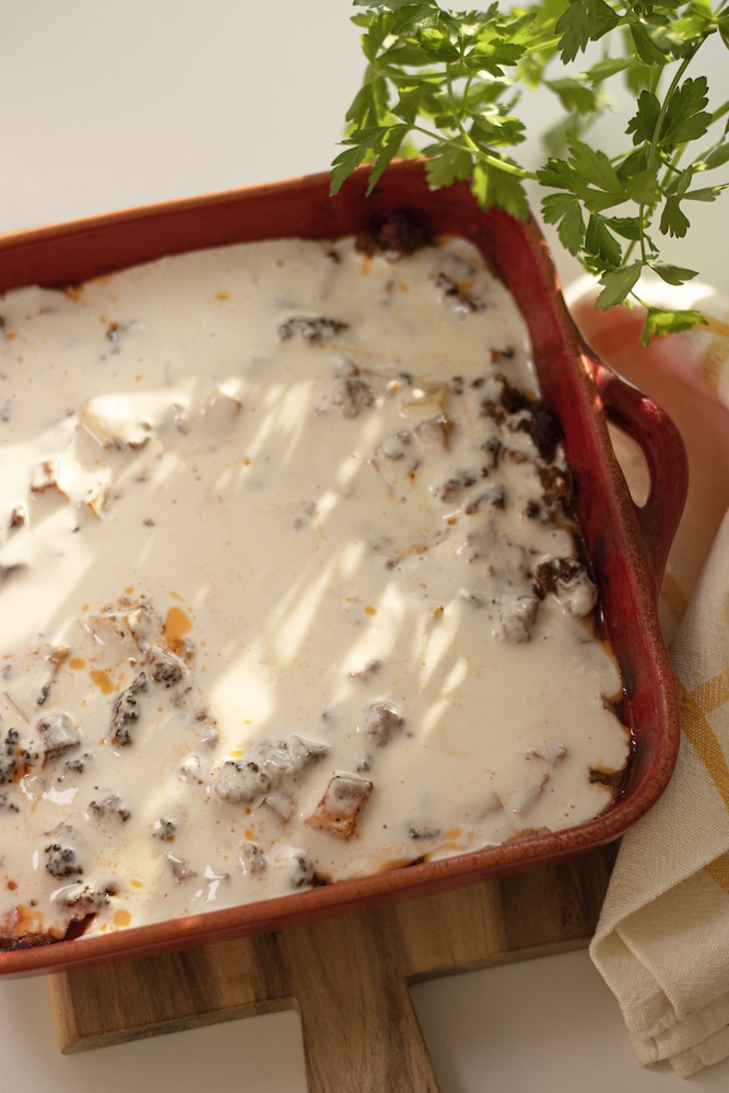 Quick And Easy Bulgarian Moussaka Recipe | Chasing the Donkey