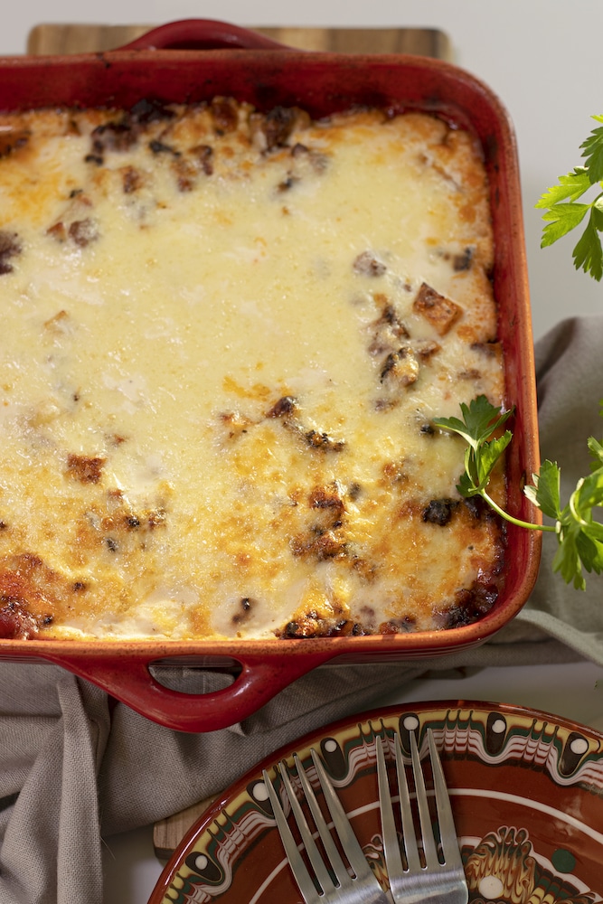 Quick And Easy Bulgarian Moussaka Recipe | Chasing the Donkey