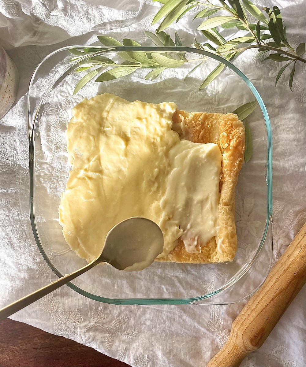 Croatian Kremšnite Recipe (Croatian Custard Slice) | Chasing the Donkey