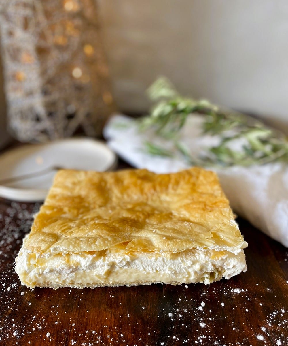 Croatian Kremšnite Recipe (Croatian Custard Slice) | Chasing the Donkey