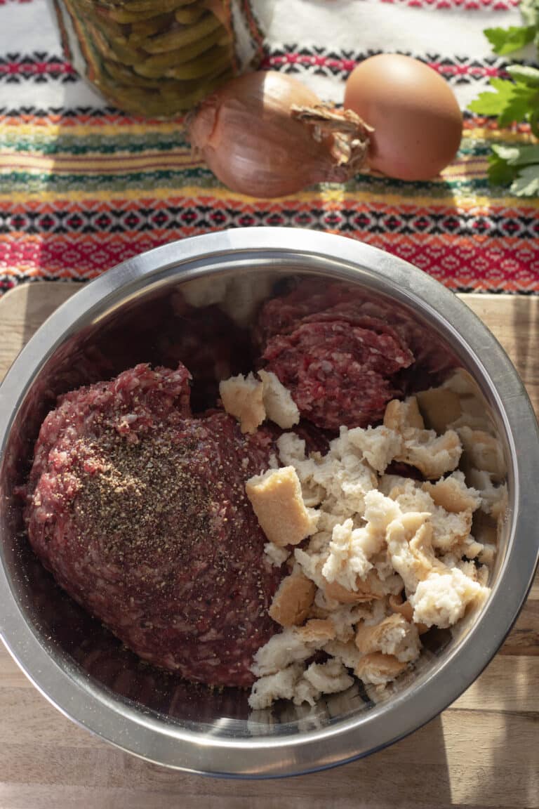 How To Make Rulo Stefani - Bulgarian Meatloaf | Chasing the Donkey