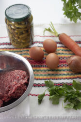 How To Make Rulo Stefani - Bulgarian Meatloaf | Chasing the Donkey