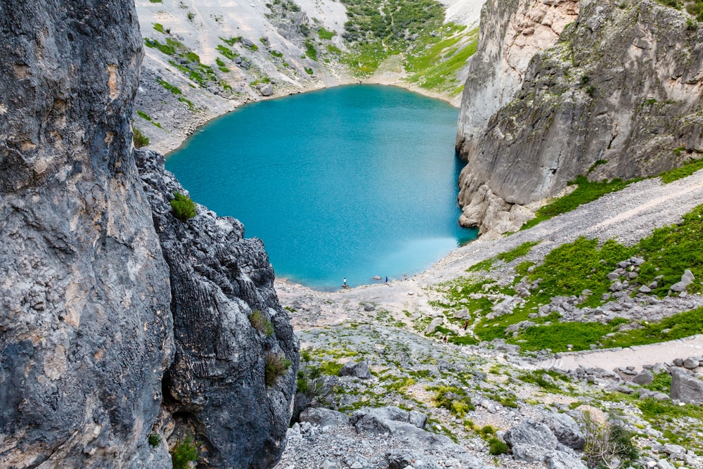 Imotski - Red And Blue Lake Croatia | Chasing the Donkey