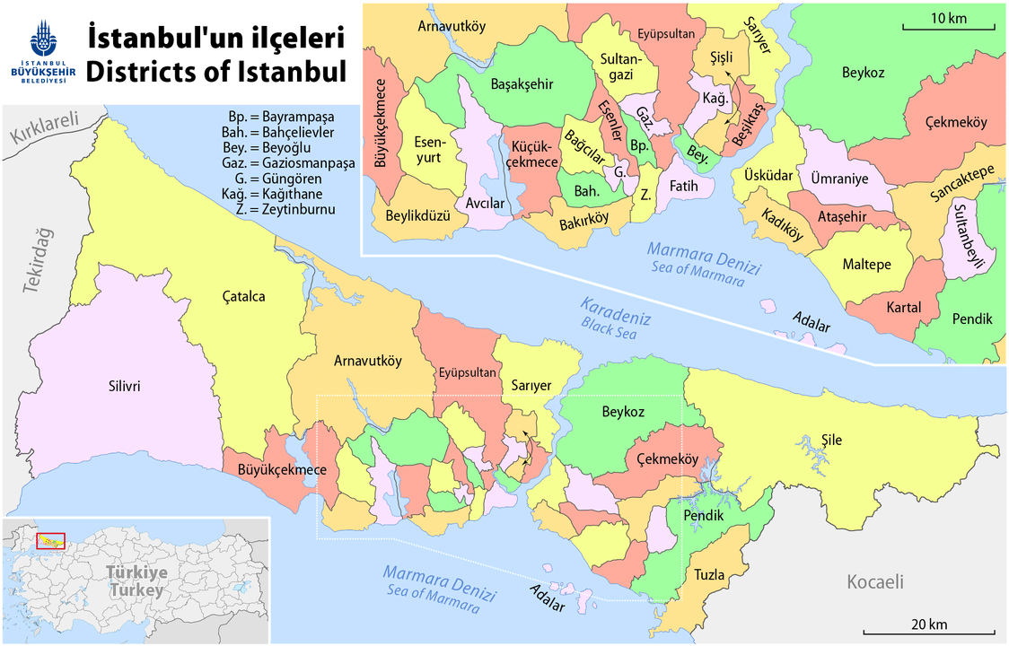 Discovering The 39 Districts In Istanbul, Türkiye | Chasing the Donkey