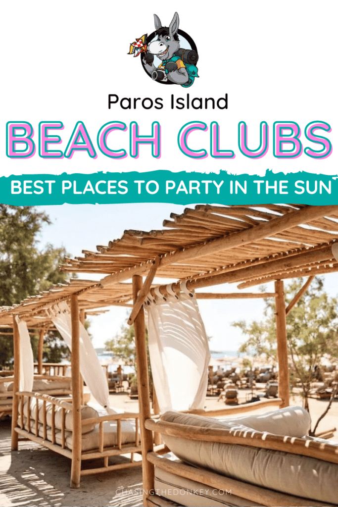 Guide To The 9 Best Beach Clubs In Paros